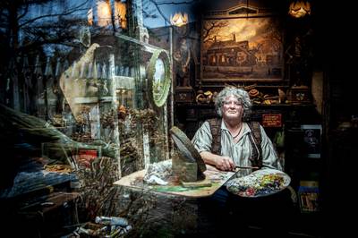 Ed van Heck leeft in zijn eigen kunstwerk, maar wat als hij dood gaat ...