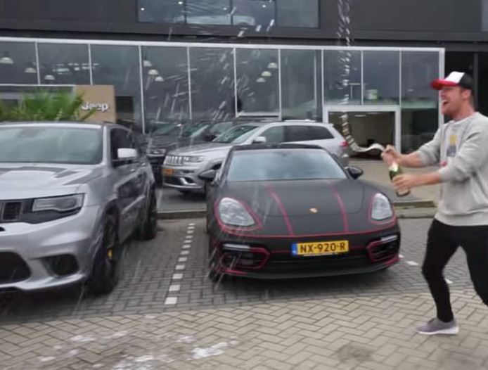 Enzo Knol dumpt Porsche Panamera voor nieuwe bolide van 240.000 euro ...