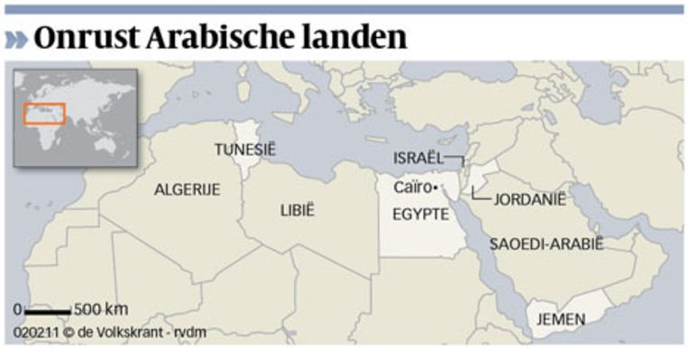 In welke Arabische landen is het onrustig? Een overzicht | De Volkskrant