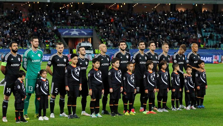 FC Qarabag verliest van AS Roma, maar had buiten het veld al gewonnen ...