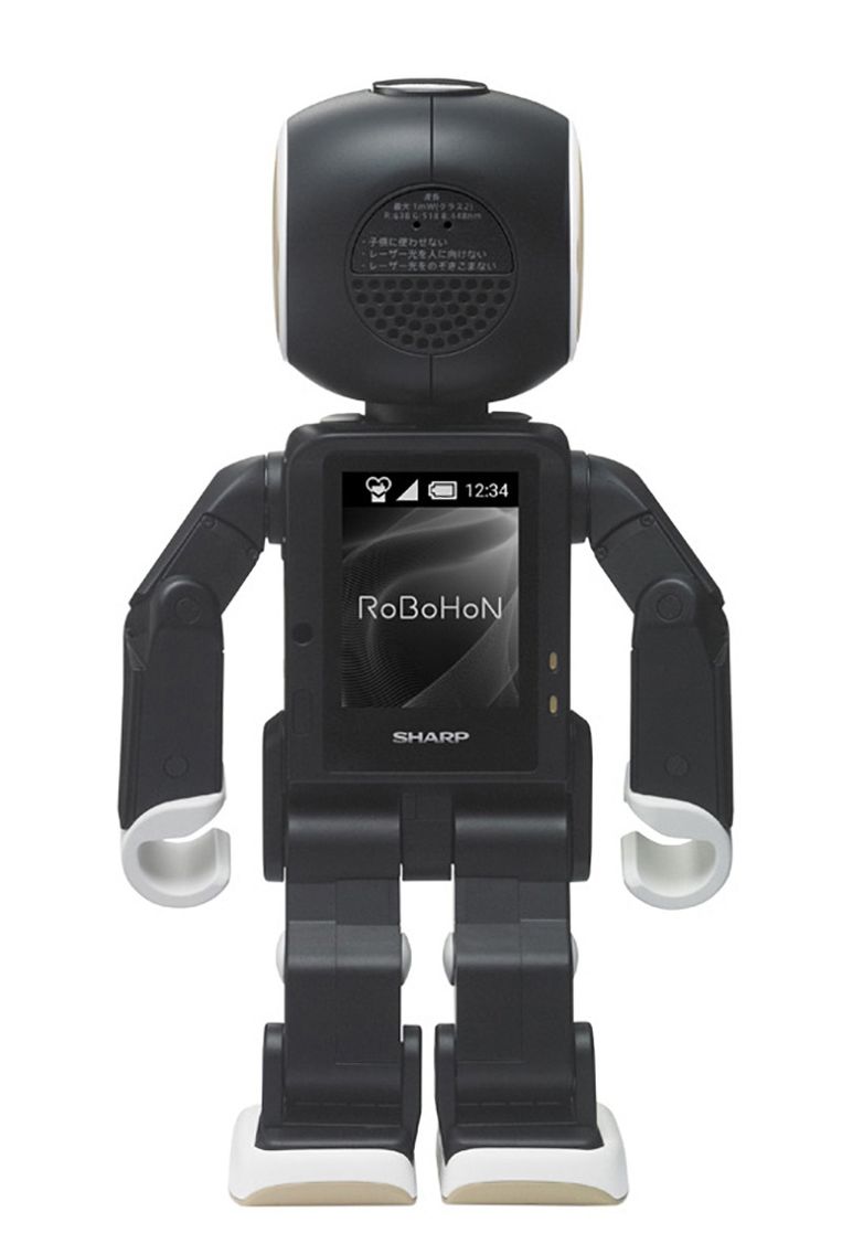 Sharp verpakt smartphone in pratende en dansende robot | De Volkskrant