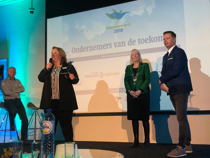 Sabine Zondag is beste ondernemer | Delft | AD.nl