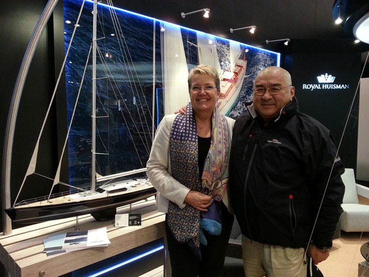 Deze steenrijke zakenman liet het grootste aluminium zeiljacht ter ...