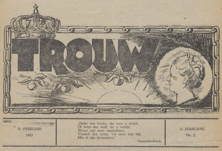 Blader eens door een Trouw uit 1951. Nog eens een miljoen krantenpagina ...