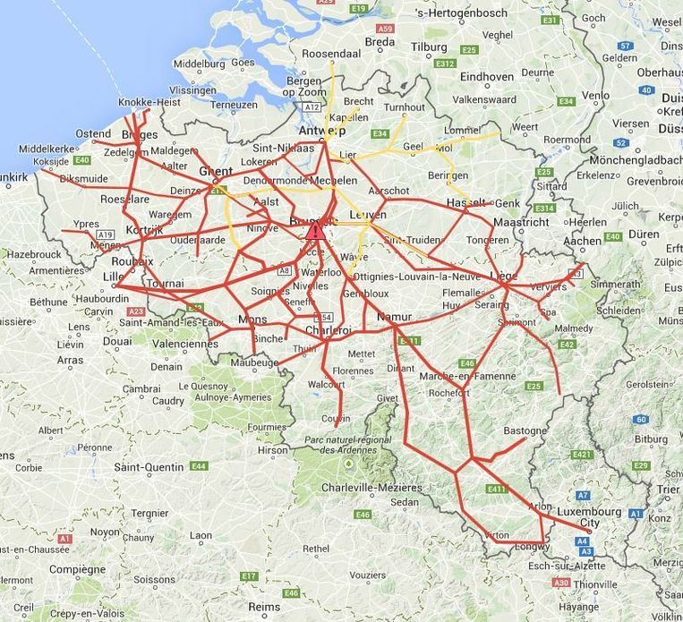 Hier laat de staking zich momenteel voelen | De Morgen