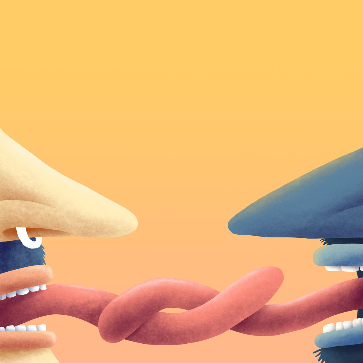 Waarom gebruiken mensen hun tong bij het zoenen? | De Volkskrant