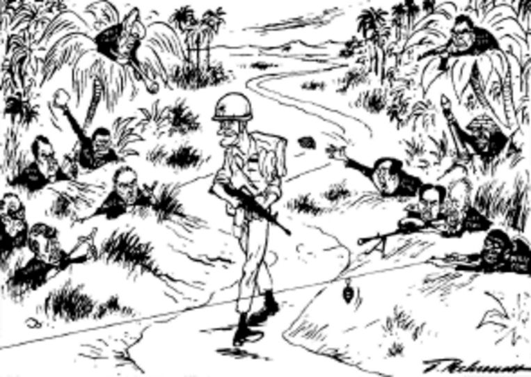 Altijd een kwinkslag in de prenten van Behrendt | Trouw