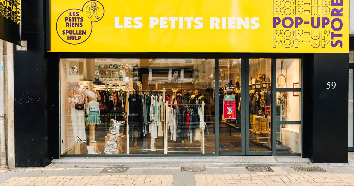 Les Petits Riens ont désormais un magasin éphémère à Charleroi ...