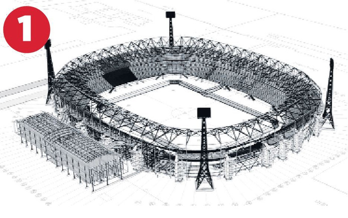 Modernisering van De Kuip schuift een heel jaar op | Nederlands voetbal ...