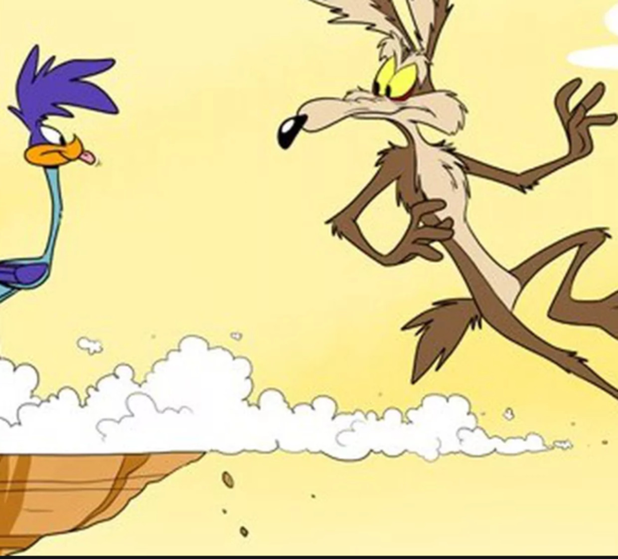 De PvdA is als Wile E. Coyote: gewoon doorhollen, ook al is de grond ...