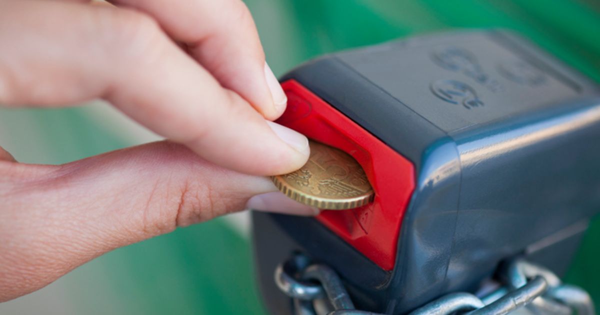 Met dit simpele trucje heb je geen muntstuk meer nodig voor je ...