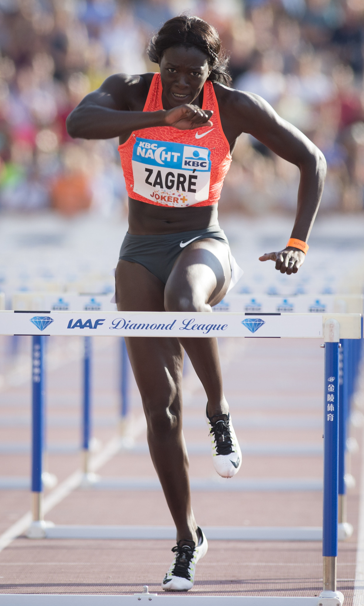 Anne Zagré snelt naar Belgisch record 100m horden | De Morgen