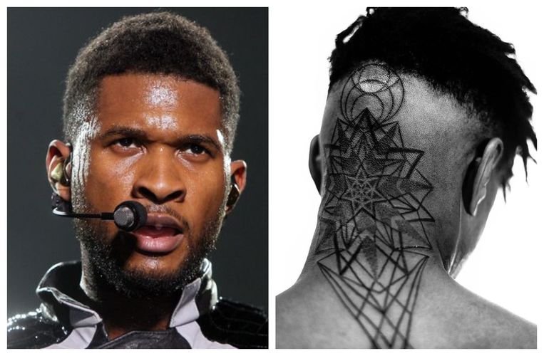 Usher pakt uit met een wel heel bijzondere tattoo | Showbizz | HLN