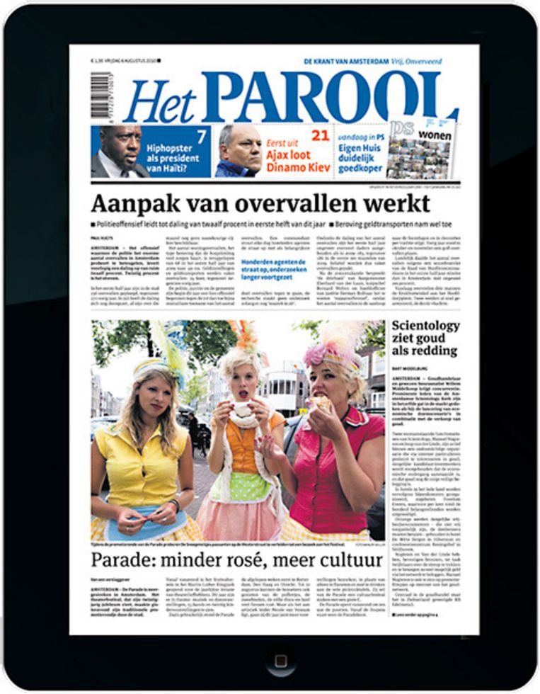 Het Parool iPadeditie | Het Parool
