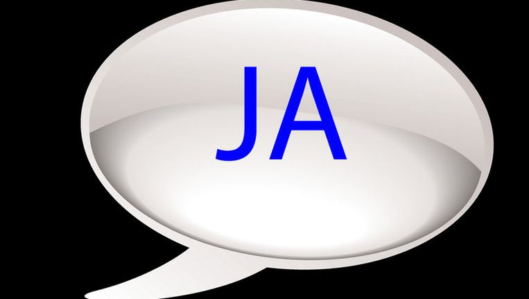 Ja, 'ja' is het meest gesproken woord | De Volkskrant