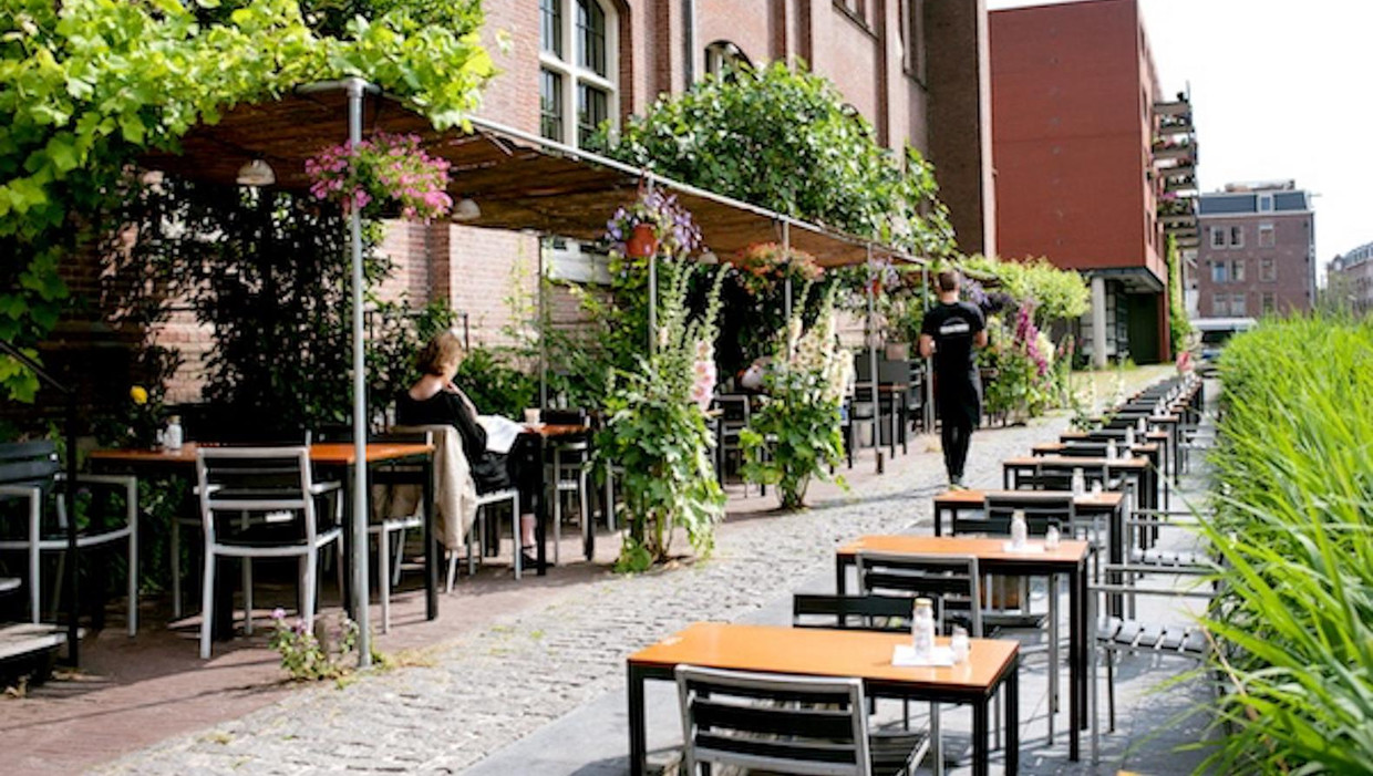 Rookverbod op terras Café-Restaurant ­Amsterdam | Het Parool