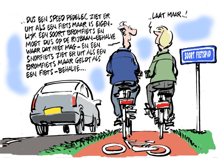 ‘Voor trappers is het fietspad bedacht’ | Opinie | bndestem.nl