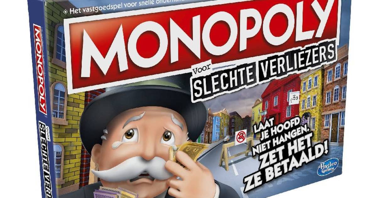 Deze nieuwe editie van Monopoly is ideaal voor slechte verliezers ...