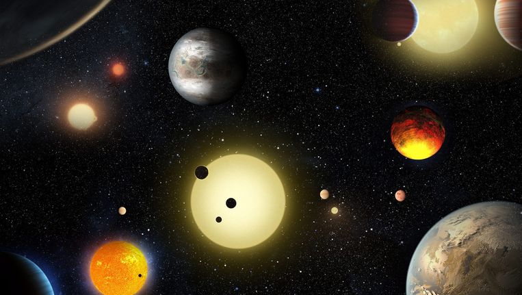 NASA ontdekt grootste aantal planeten ooit | De Volkskrant
